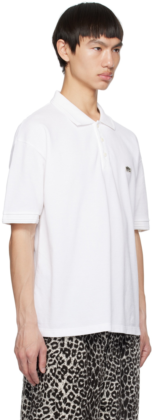 visvim White Jumbo Weller Polo Visvim