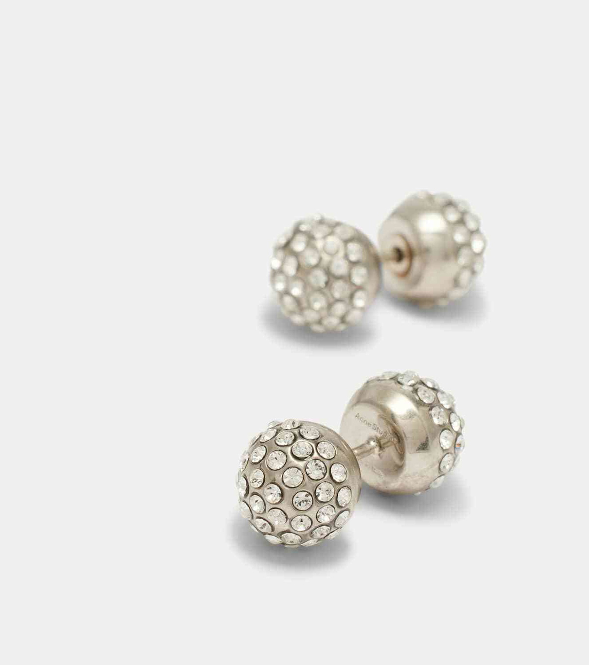 Acne Studios Crystal-embellished earrings Acne Studios