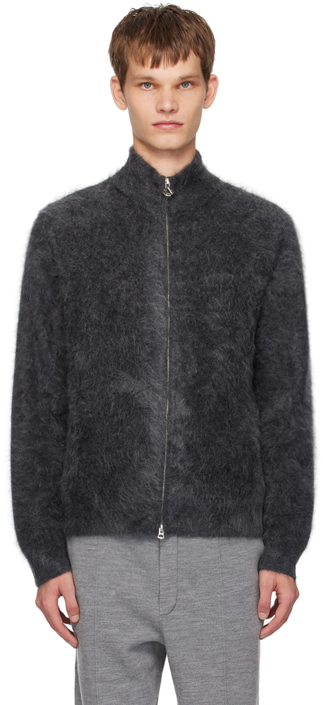 Solid Homme Gray Zip Jacket Solid Homme