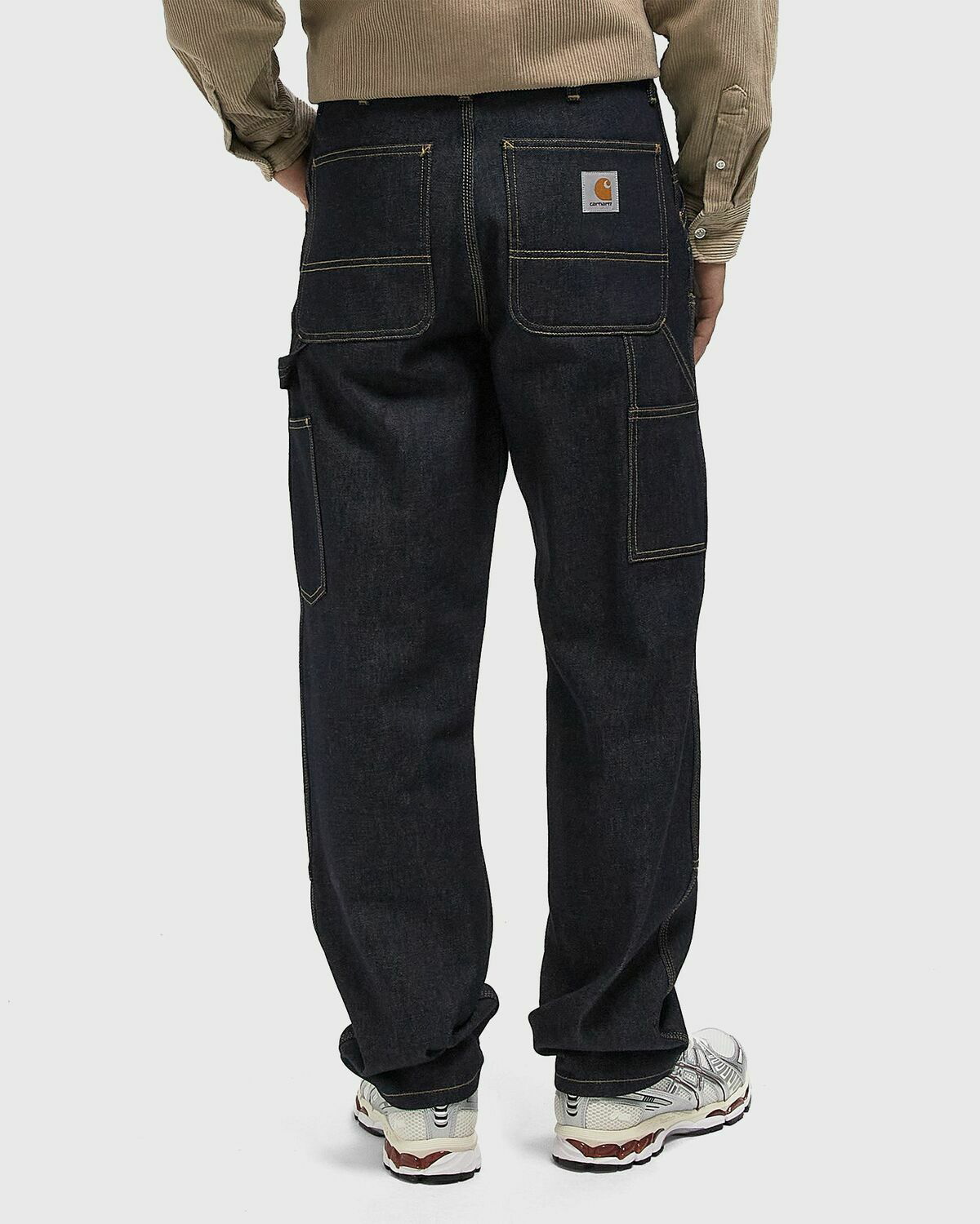 Carhartt WIP Double Knee Pant Blue Mens Jeans Carhartt WIP