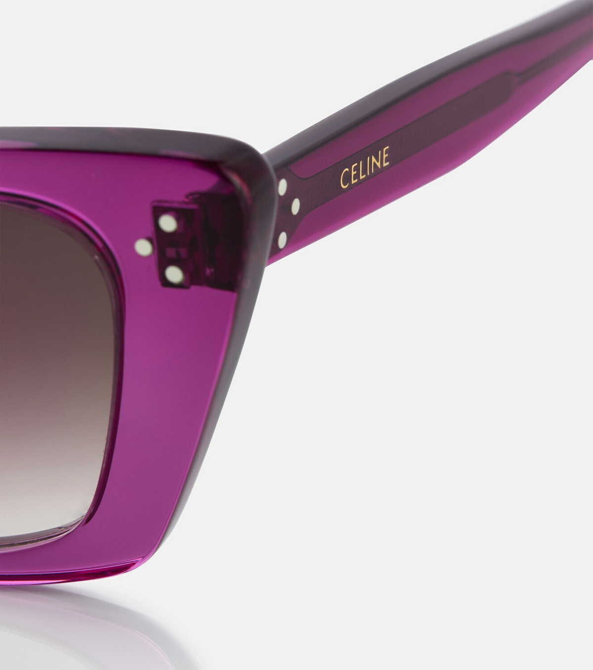 Celine Eyewear Cat-eye acetate sunglasses Celine