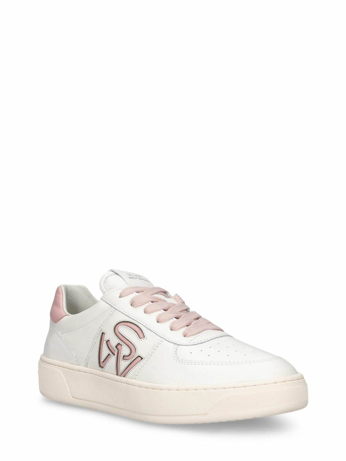 STUART WEITZMAN - Logo Leather Sneakers Stuart Weitzman