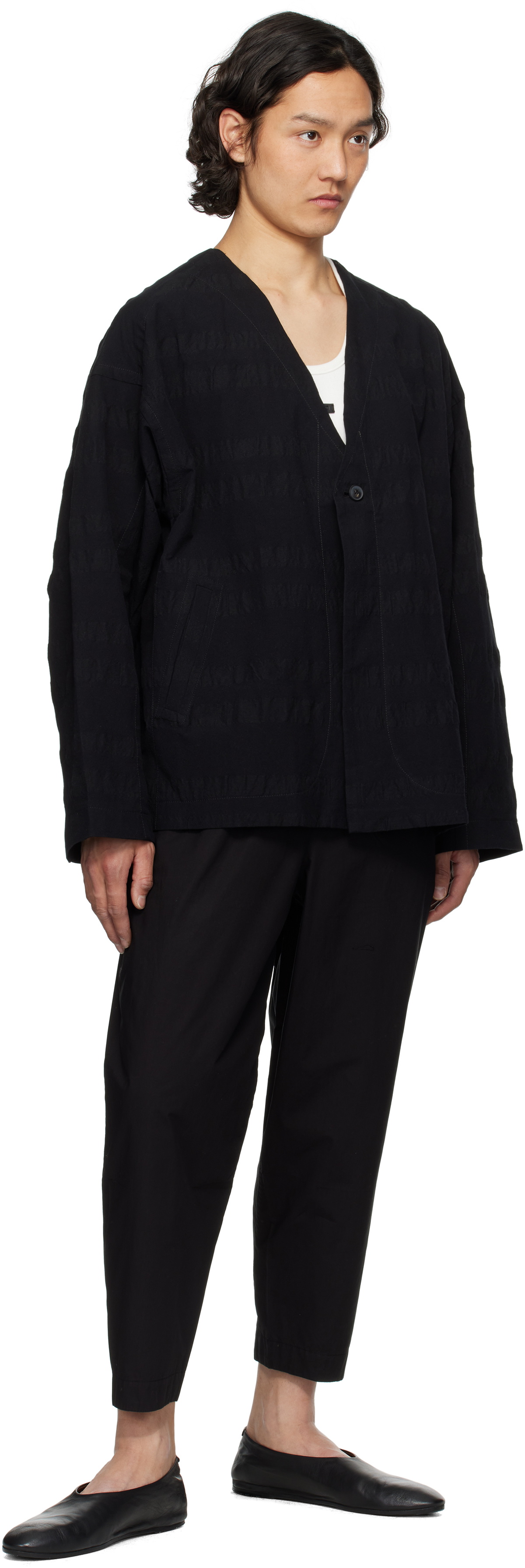 Toogood Black 'The Acrobat' Trousers Toogood