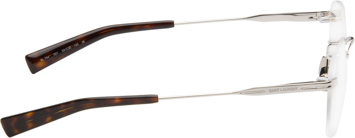 Saint Laurent Silver SL 744 Glasses Saint Laurent