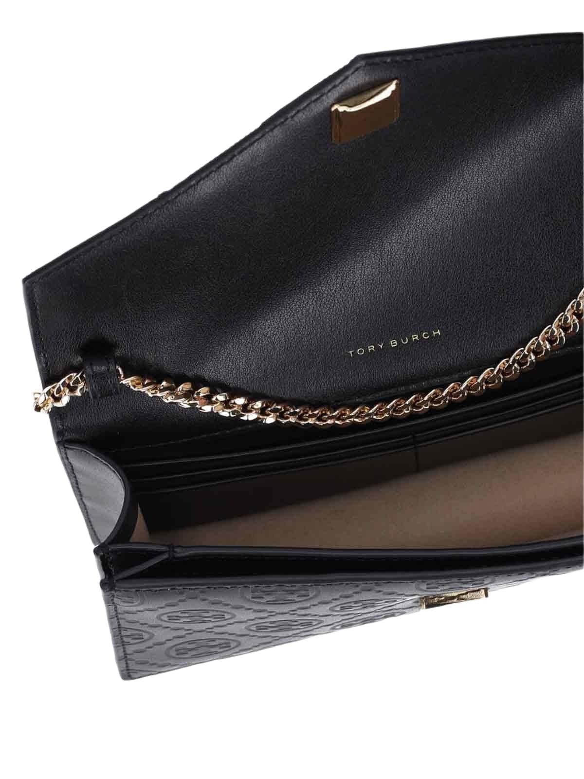 Tory Burch t Monogram Chain Wallet Tory Burch