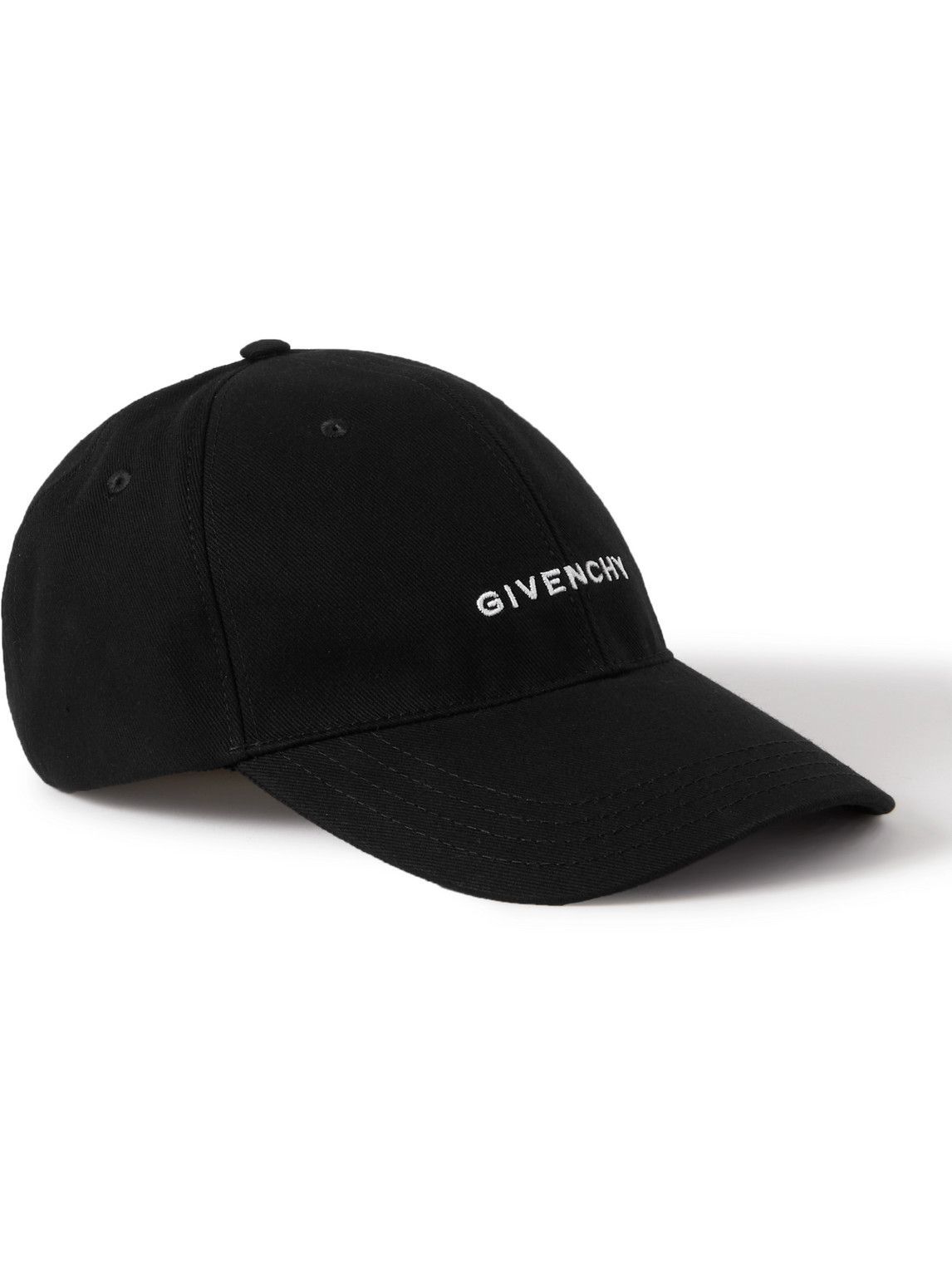 Givenchy - Logo-Embroidered Cotton-Blend Twill Baseball Cap Givenchy