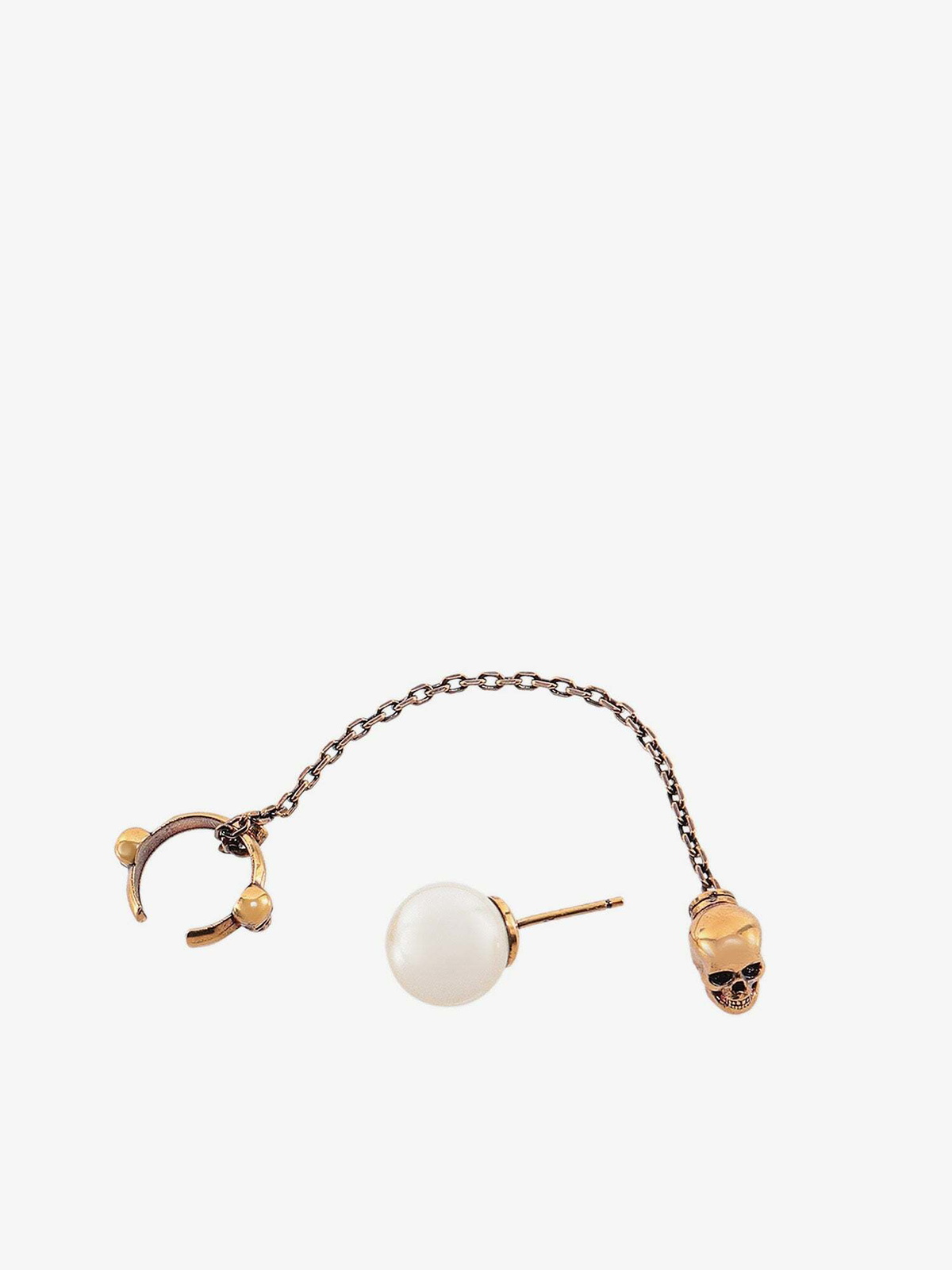 Alexander Mcqueen Earring Gold Womens Alexander McQueen