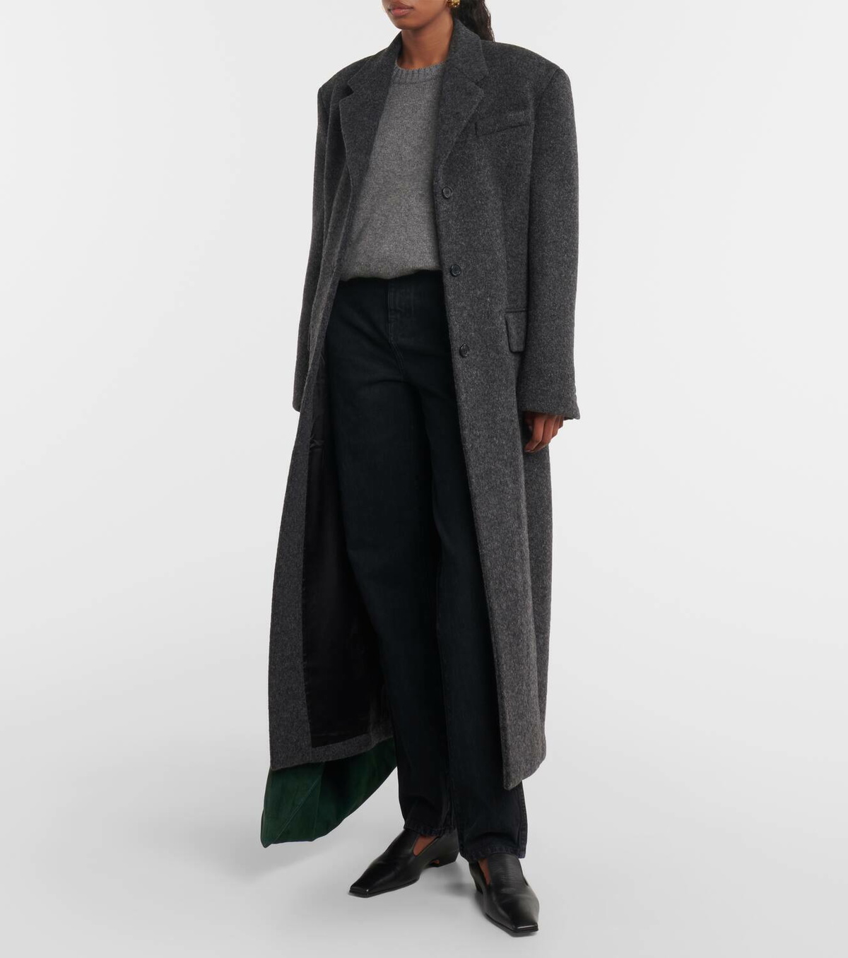 Khaite Bontin wool-blend coat Khaite