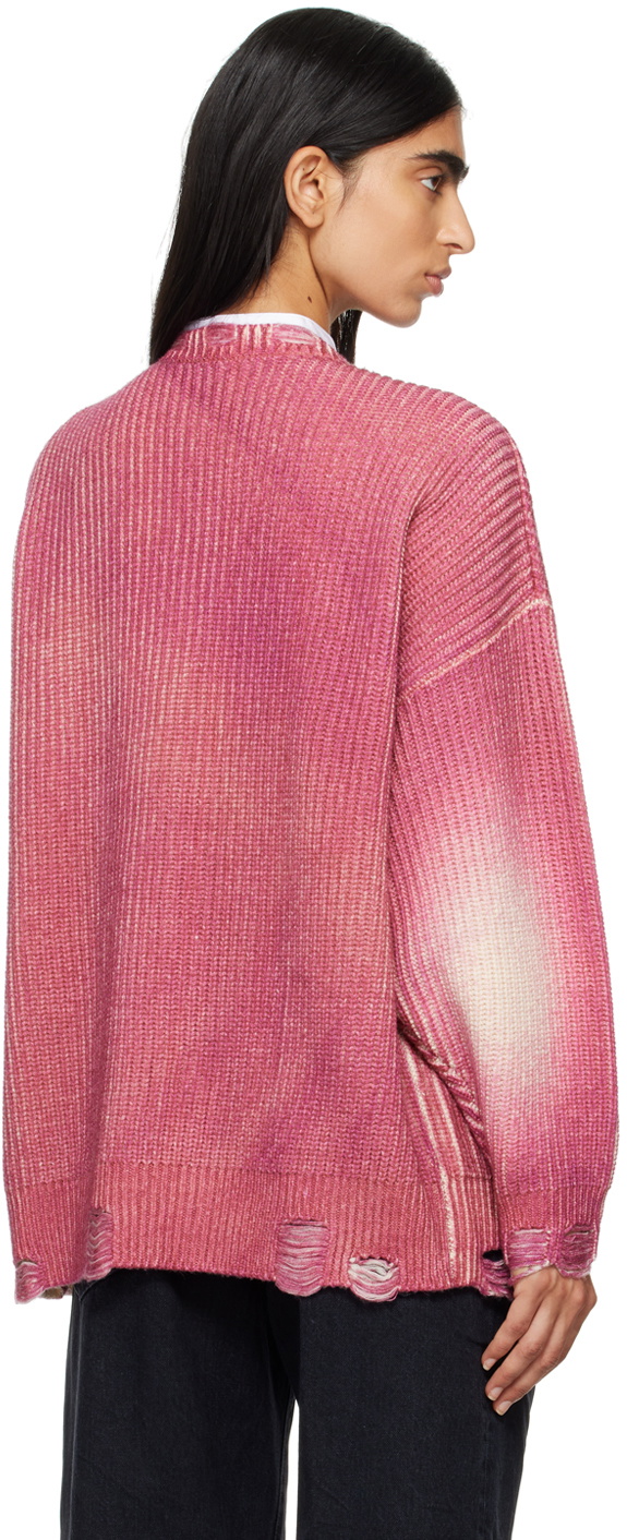 R13 Pink Oversized Cardigan R13