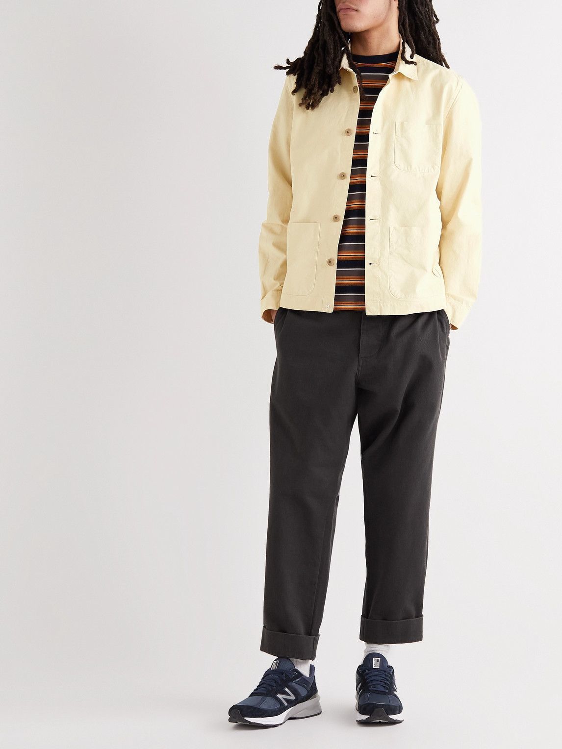 Folk - Assembly Cotton Chore Jacket - Neutrals Folk