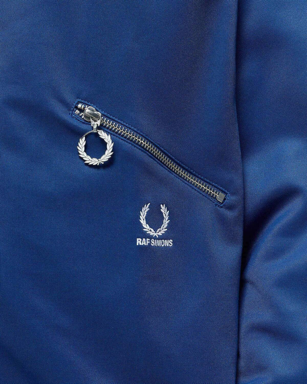 Fred Perry Rs Printed Track Jacket Blue Track Jackets Fred Perry