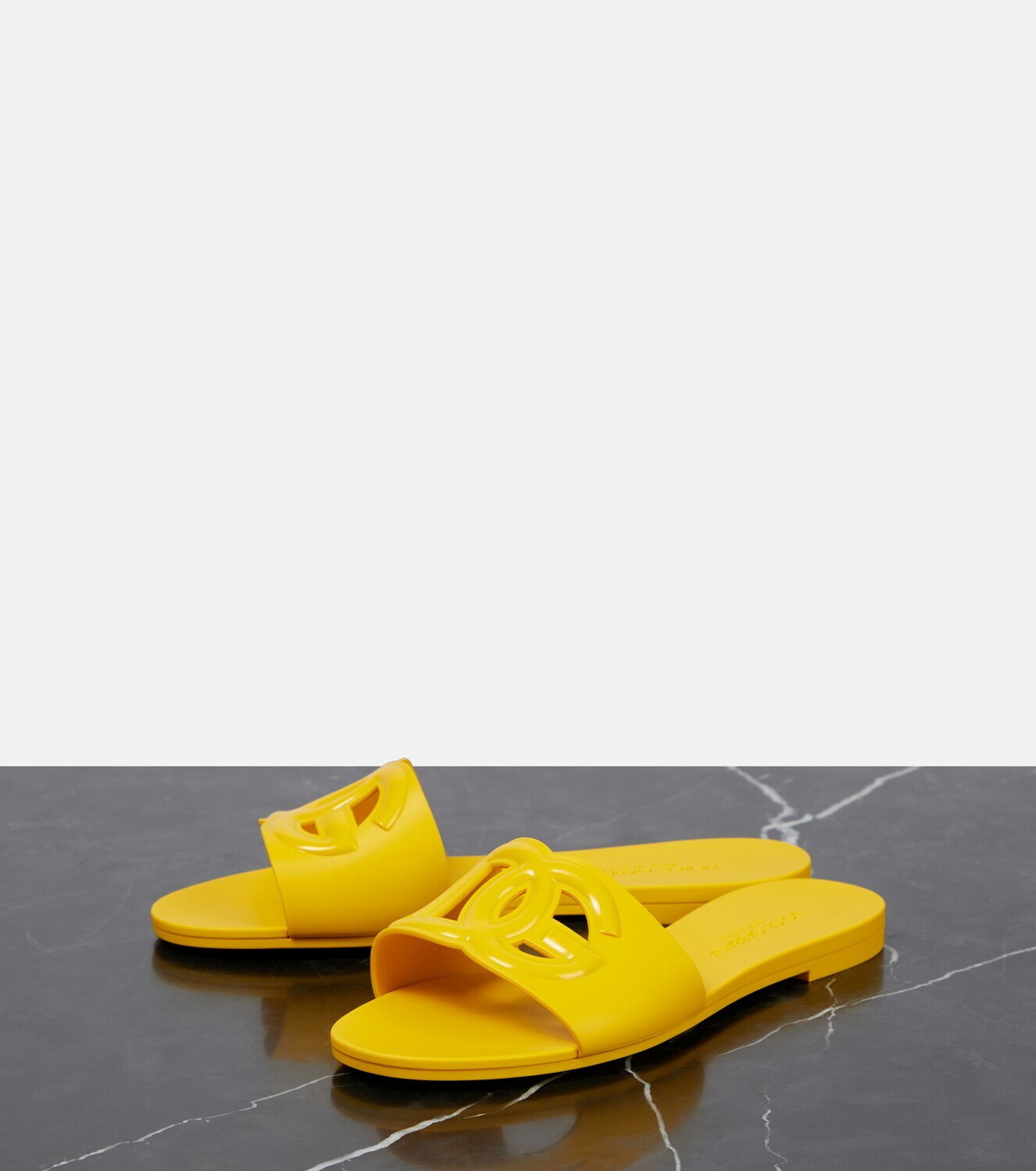 Dolce&Gabbana DG cutout slides Dolce & Gabbana