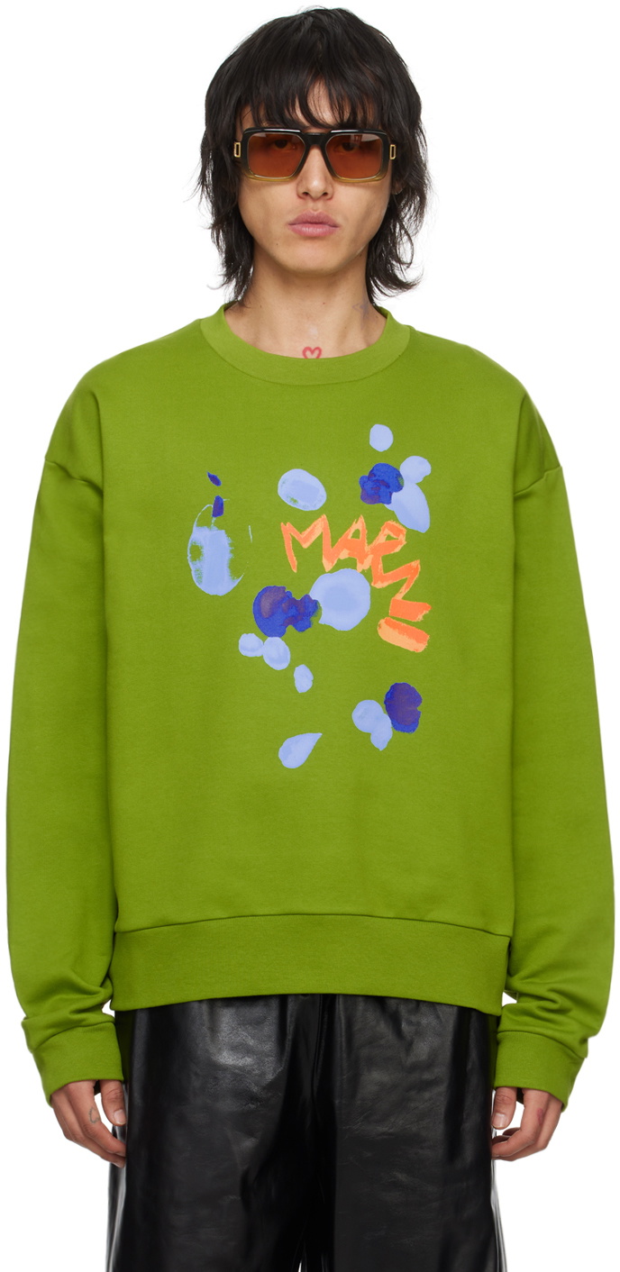 Marni Green Kiwi Sweatshirt Marni