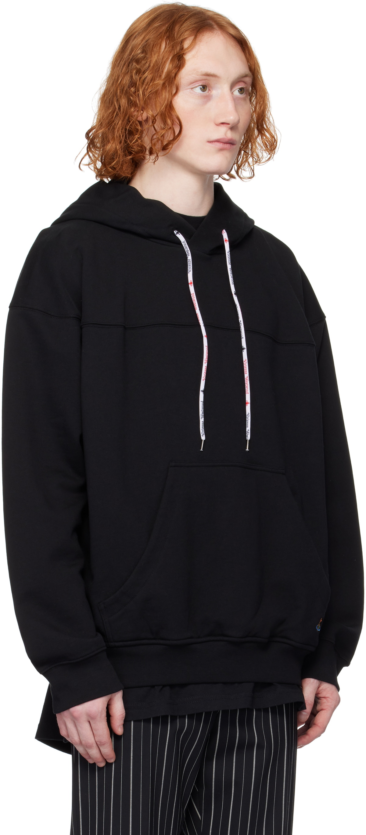 Vivienne Westwood Black Stencil Orb Fresh Hoodie Vivienne Westwood
