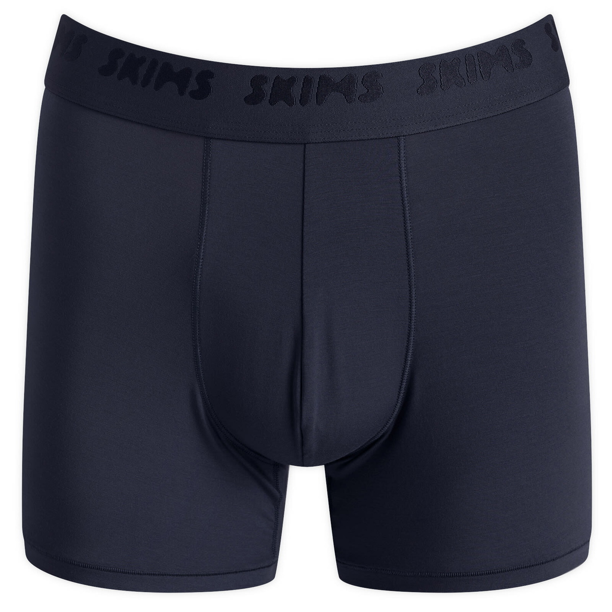 SKIMS Men's Stretch 3 Inch Boxer Brief 3 Pack in Indigo Multi SKIMS