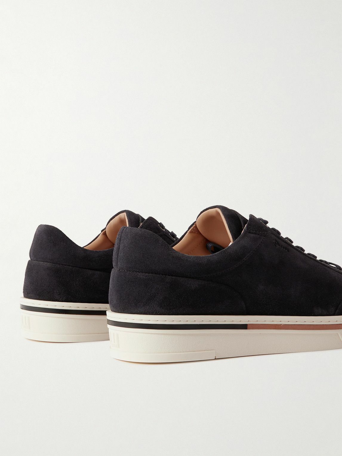 Dunhill - Metropolitan Suede Sneakers - Blue Dunhill
