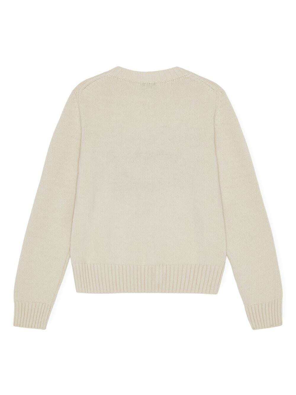 GANNI - Wool Crewneck Jumper GANNI