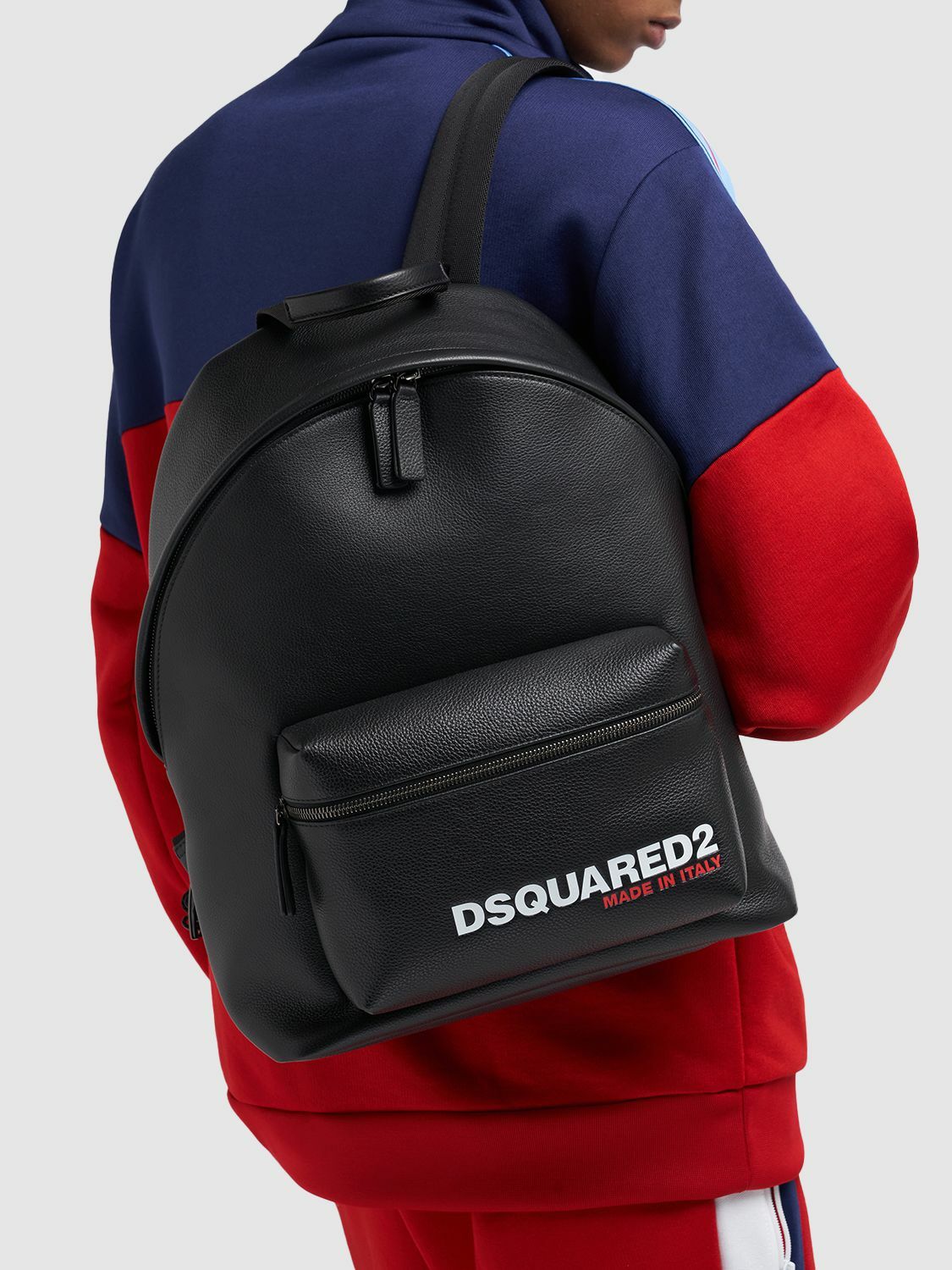DSQUARED2 - Bob Leather Backpack Dsquared2