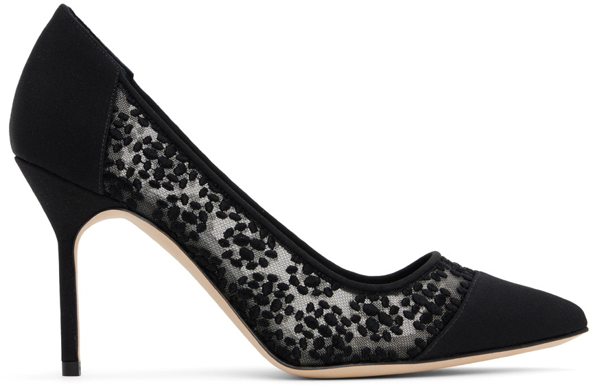 Manolo Blahnik Black Capcour Heels Manolo Blahnik