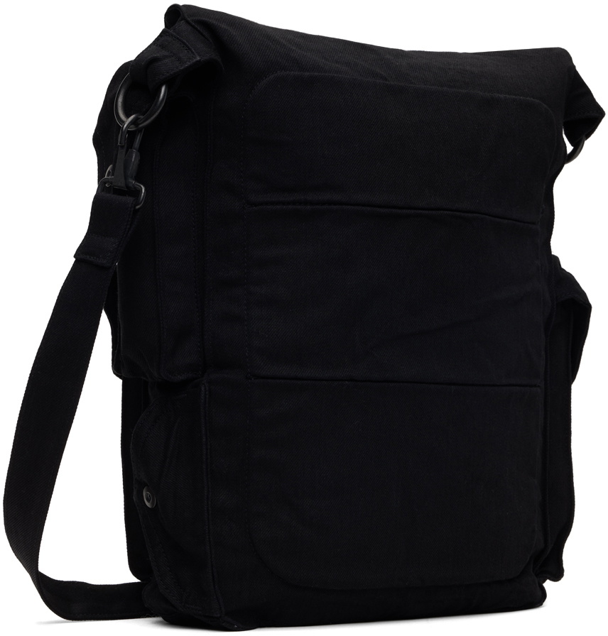 Julius Black Cargo Messenger Bag Julius