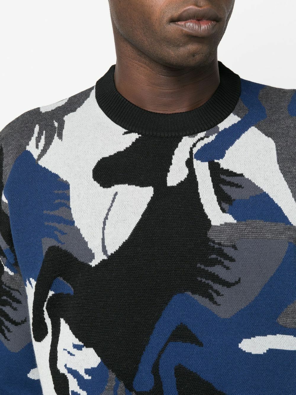 FERRARI - Printed Crewneck Sweater Ferrari