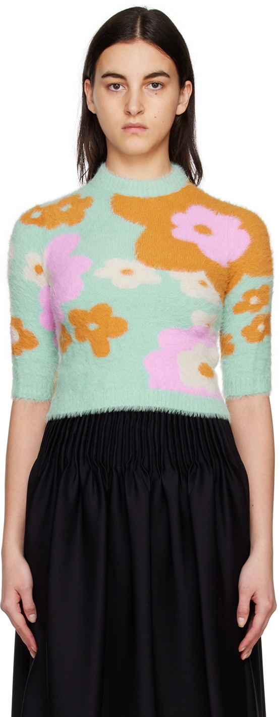 Sportmax Green Morgana Sweater Sportmax