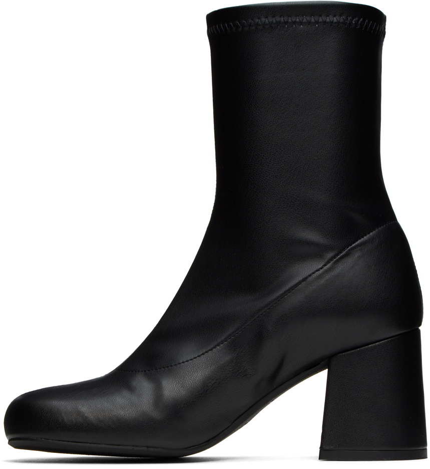 Simon Miller Black Faux-Leather Mojo Boots Simon Miller