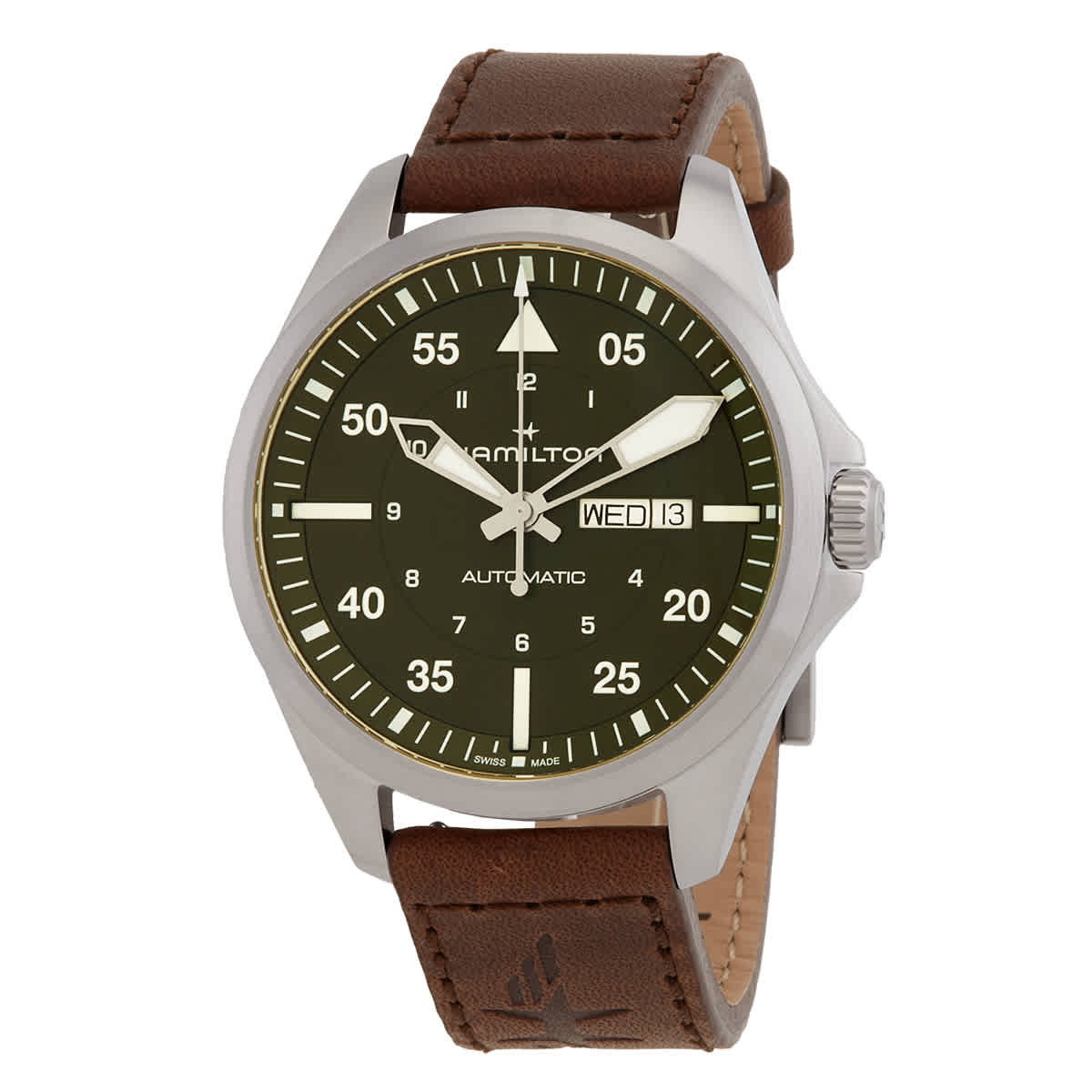 Hamilton Khaki Aviation Automatic Mens Watch H64635560 Hamilton