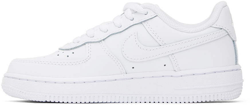 Nike Kids White Force 1 LE Little Kids Sneakers Nike