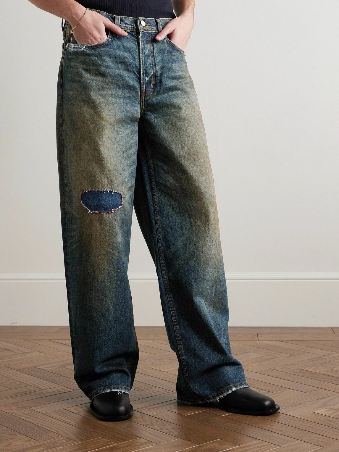 Enfants Riches Déprimés - Corpse Pose Wide-Leg Distressed Enfants Riches Déprimés - Corpse Pose Wide-Leg Distressed