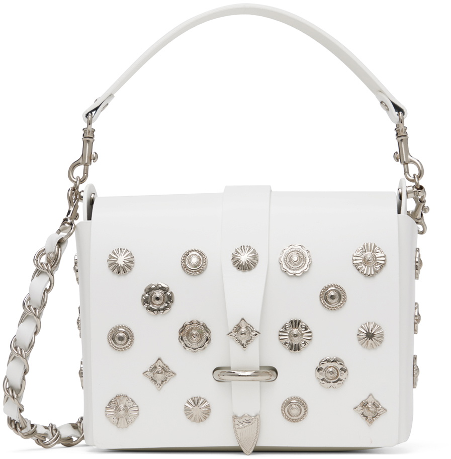 Toga Pulla White Chain Bag Toga Pulla