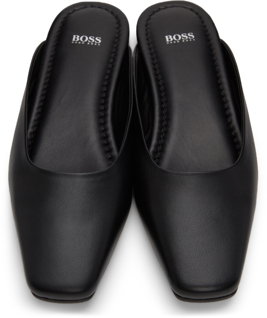 Boss Black Romie Sabot Slippers BOSS