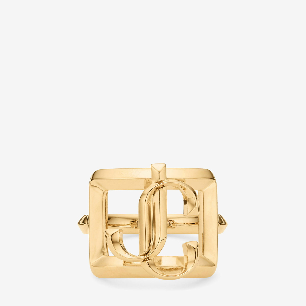 Jimmy Choo Square Jc Slim Ring Jimmy Choo