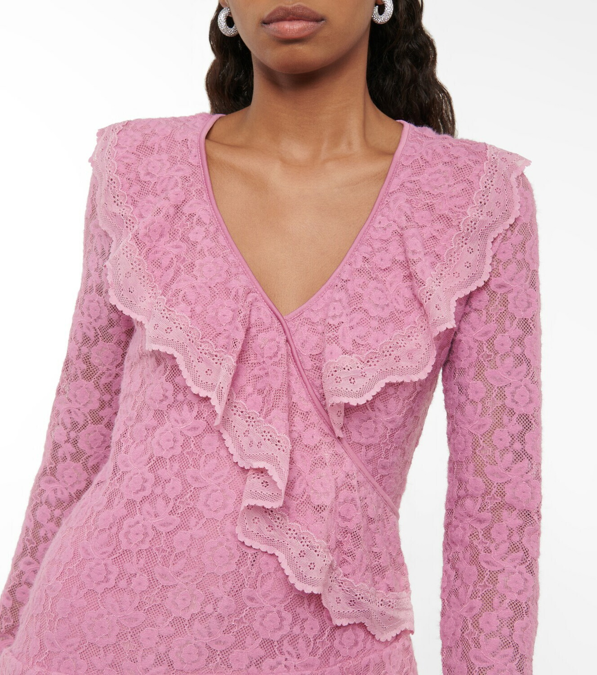 LoveShackFancy Athala lace minidress LoveShackFancy