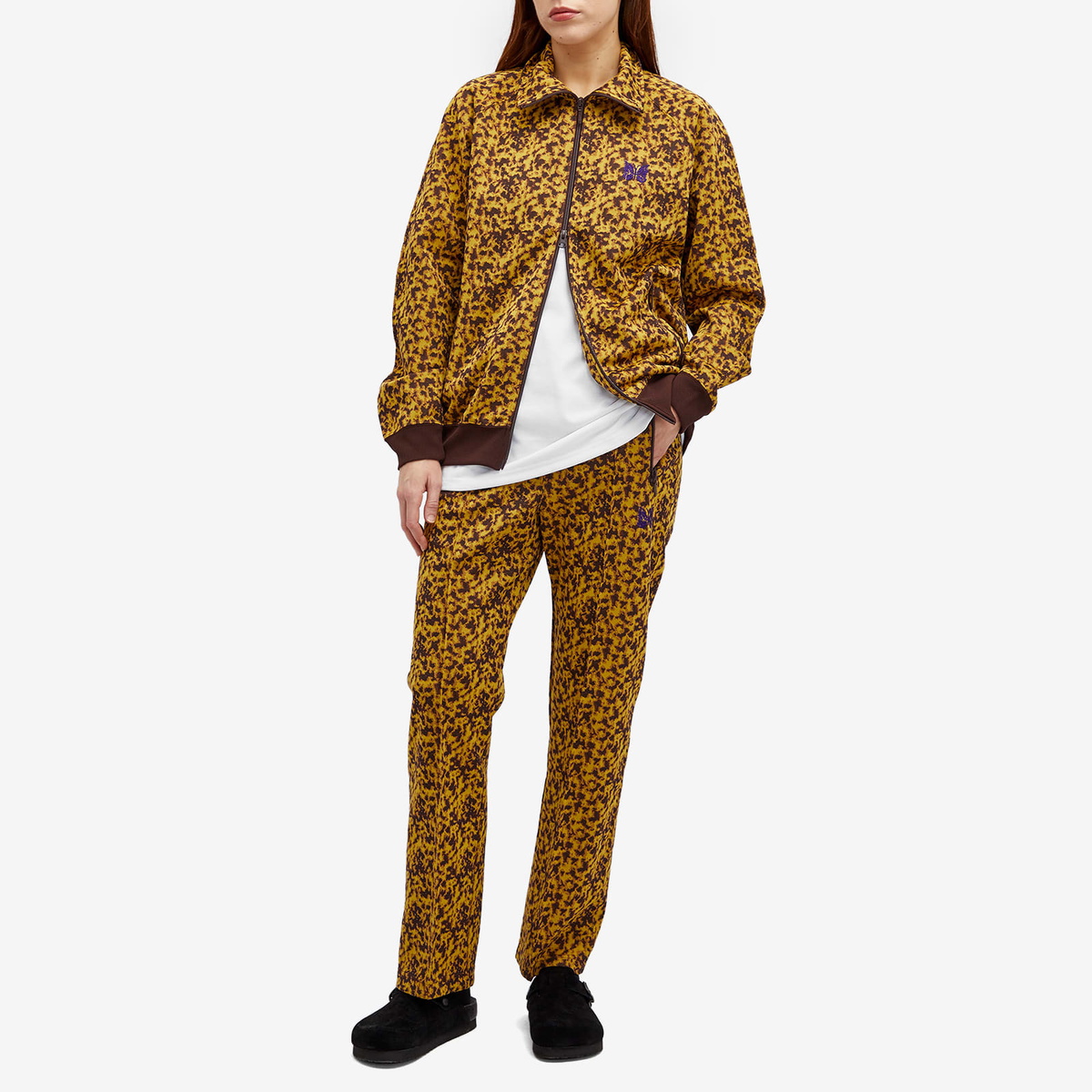 Needles Women's Track Jacket in Amber Needles