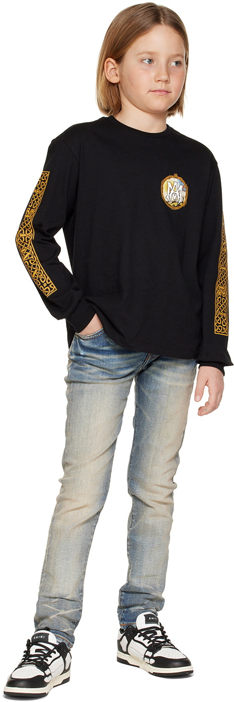 AMIRI Kids Blue Stack Jeans Amiri