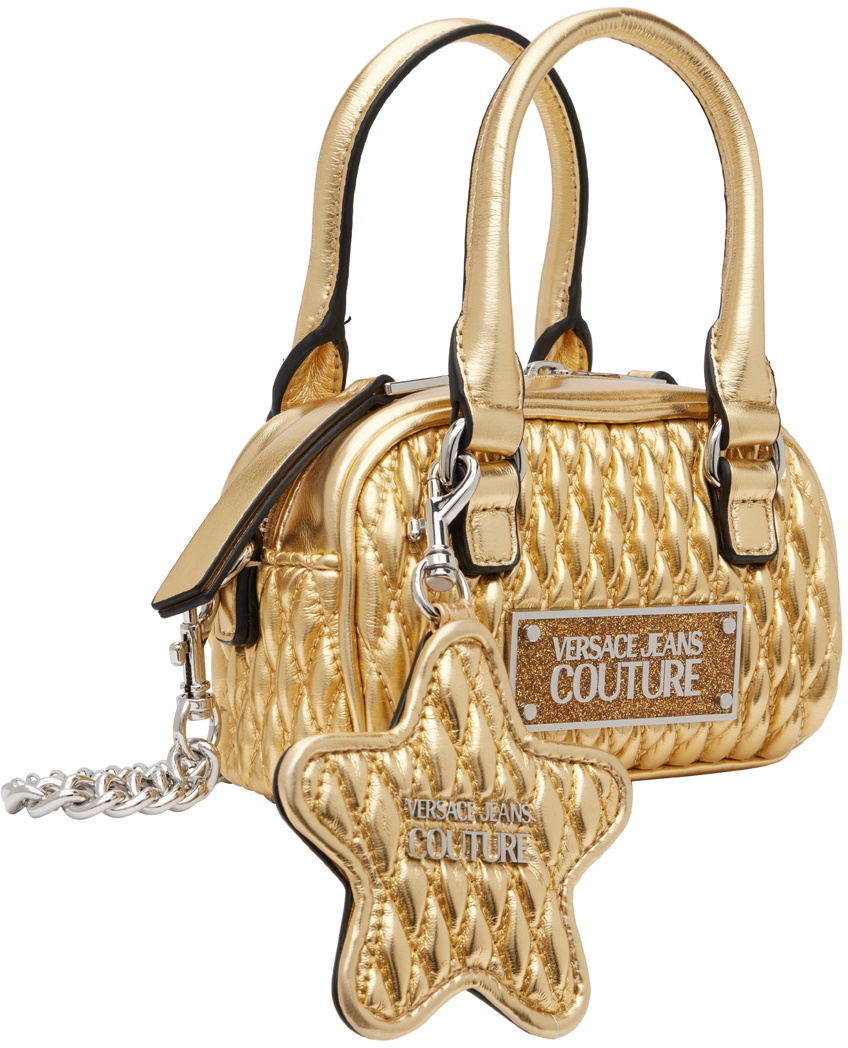 Versace Jeans Couture Gold Crunchy Bag Versace