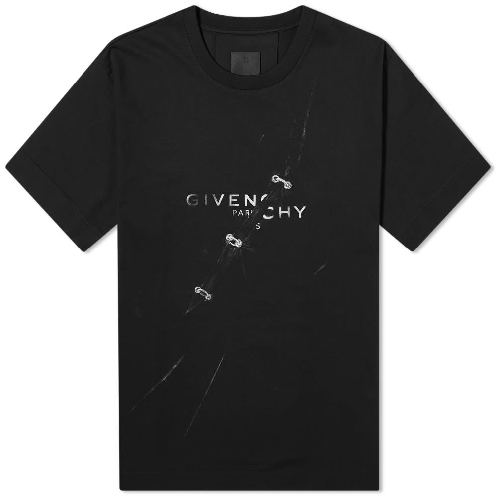 Givenchy Oversized Trompe L Oeil Logo Tee Givenchy