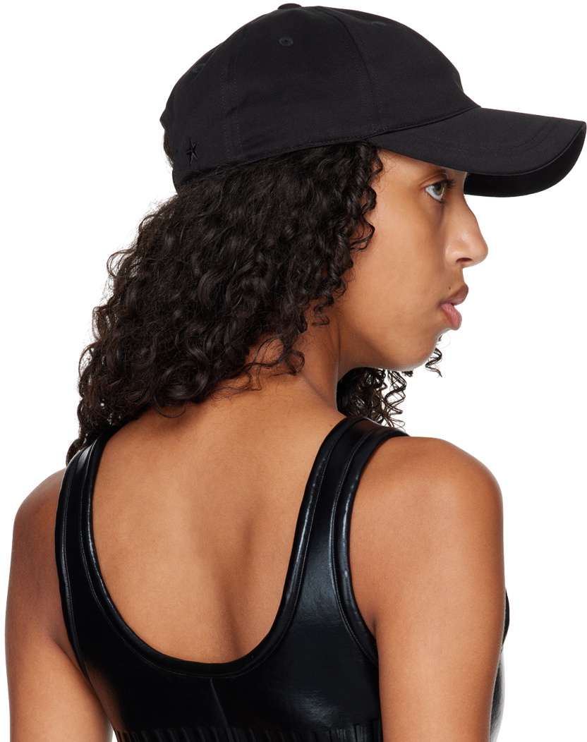 Mugler Black 'Mugler' Cap Mugler