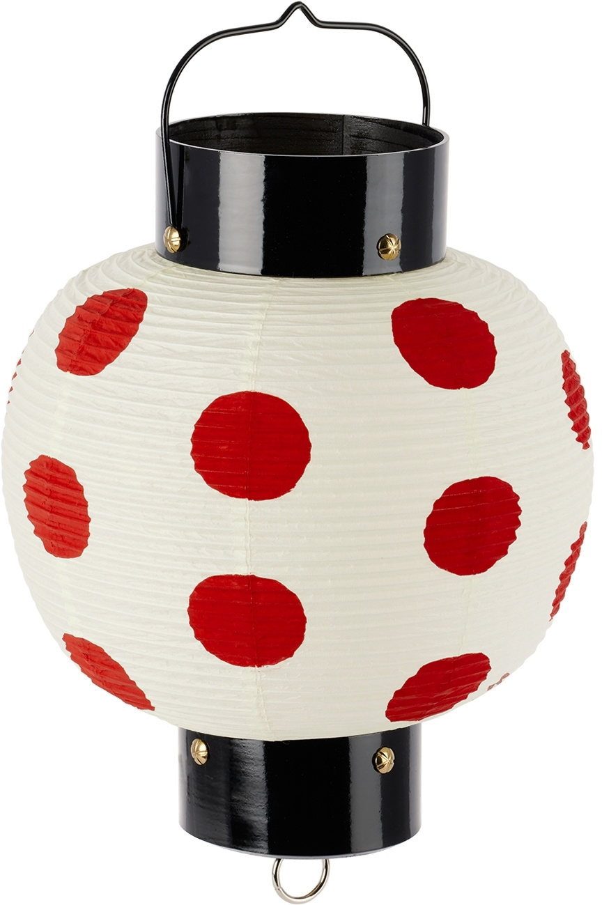 BEAMS JAPAN Red & White Paper Lantern