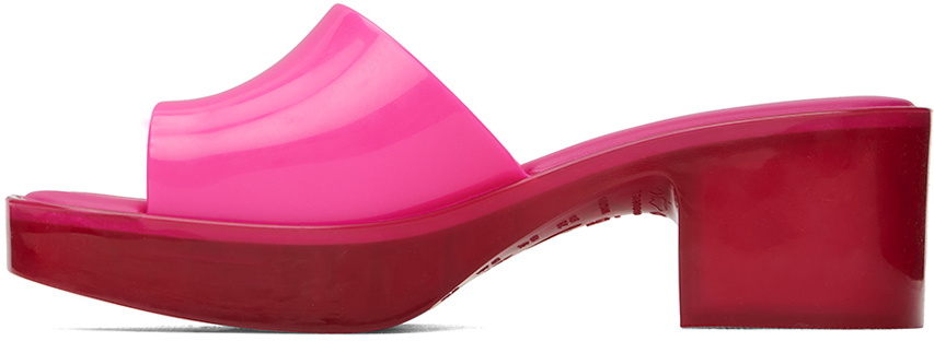 Melissa Pink Shape Mules Melissa