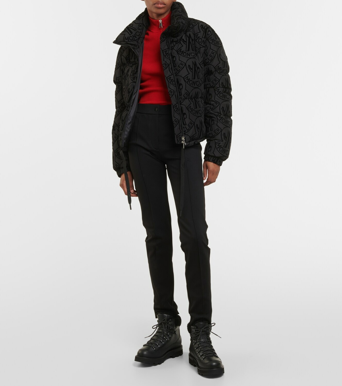 Moncler Peka Trek leather hiking boots Moncler Moncler Peka Trek leather hiking boots Moncler