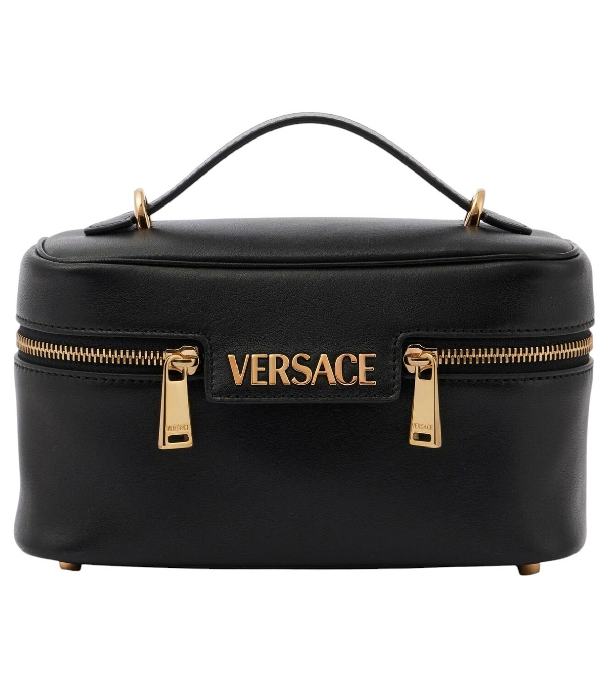 Versace Tag Small leather vanity bag Versace