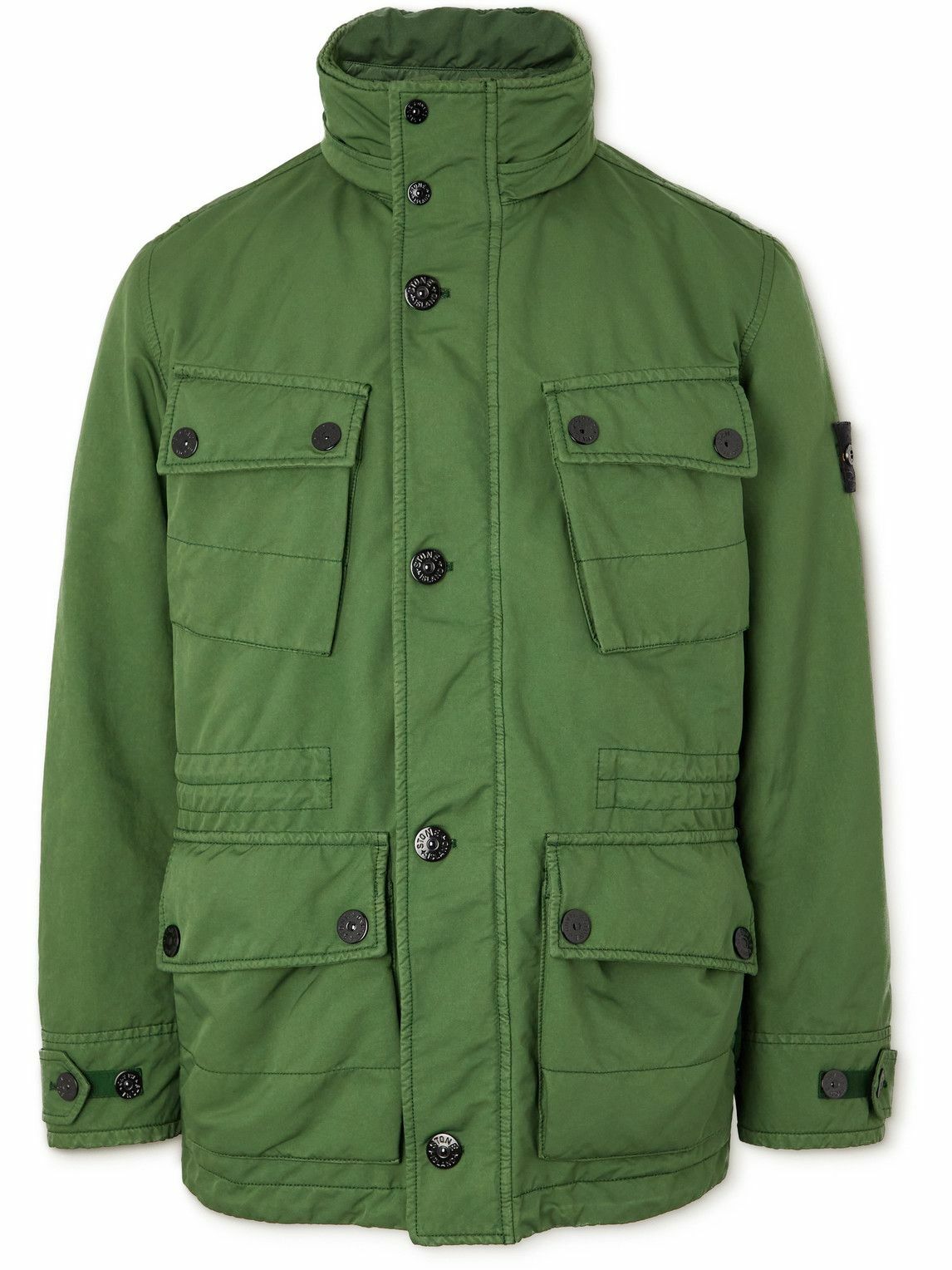 Stone Island - David Shell Hooded Jacket - Green Stone Island