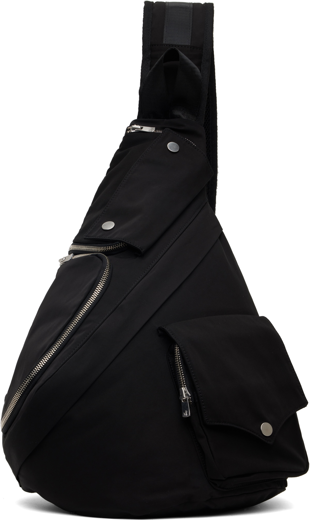 FFFPOSTALSERVICE Black Cargo Tech Sling Bag FFFPOSTALSERVICE