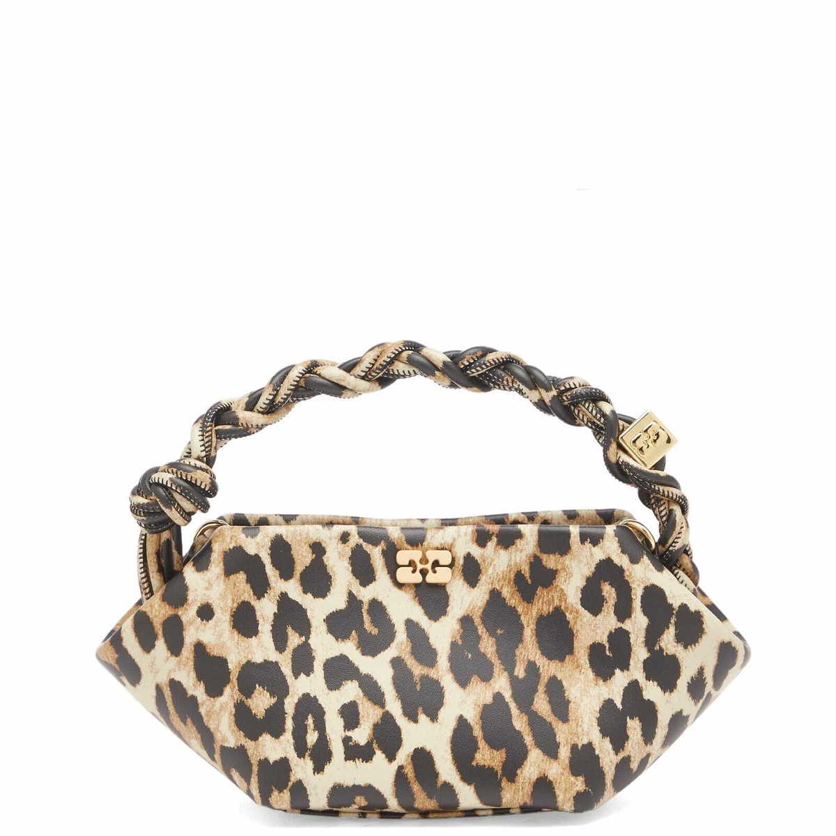 GANNI Women's Bou Bag Mini in Leopard GANNI