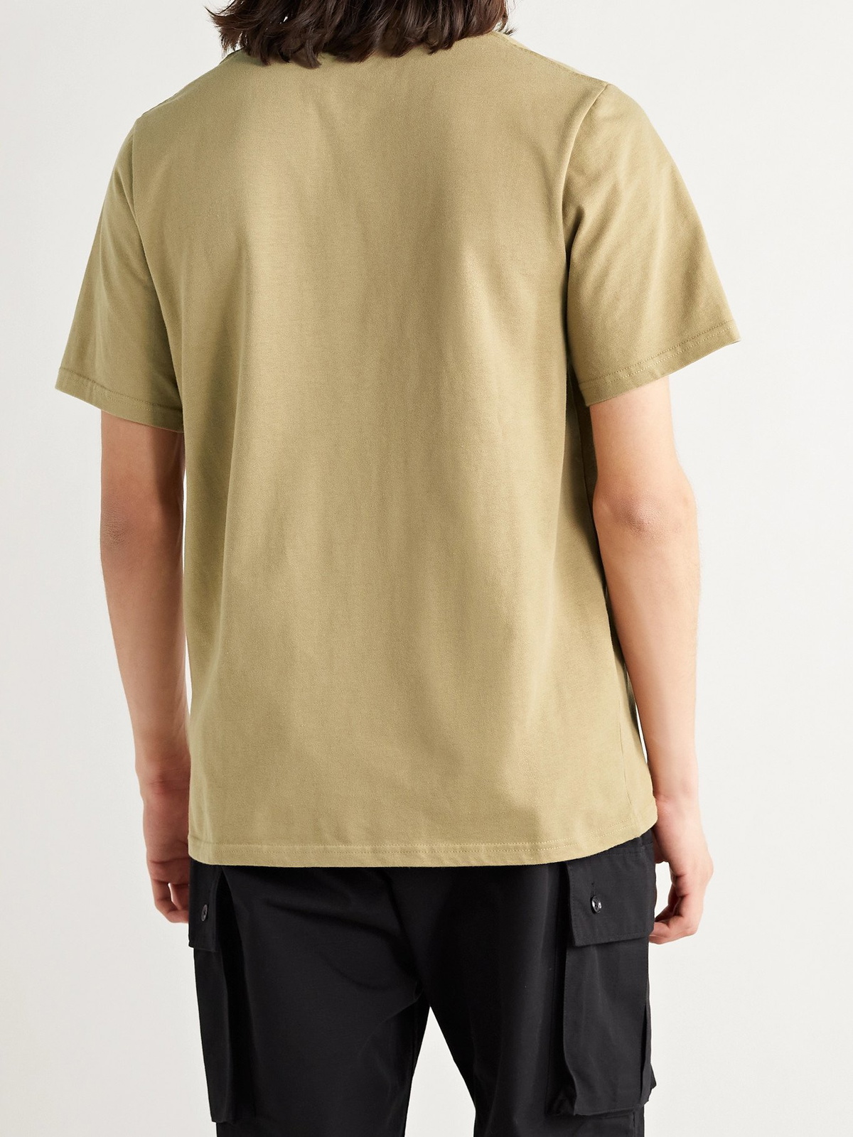 Wood Wood - Bobby Organic Cotton-Jersey T-Shirt - Brown Wood Wood
