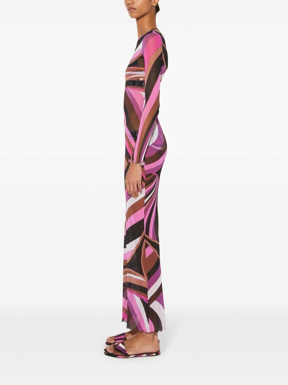 PUCCI Iride Tulle Dress Emilio Pucci