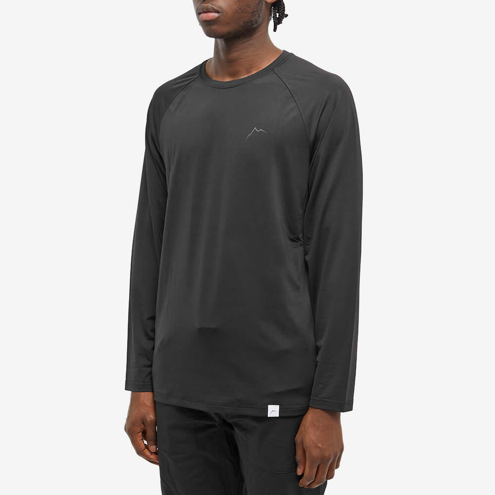 CAYL Men's Long Sleeve Logo T-Shirt in Black CAYL