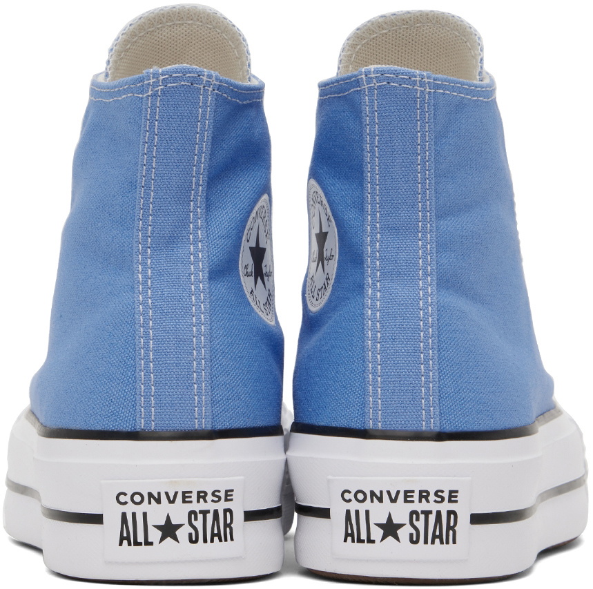 Converse Blue All Star Lift High-Top Sneakers Converse